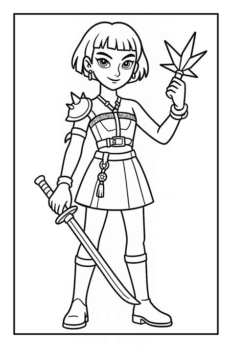 Kpop Demon Hunters Coloring Pages Characters Gallery And Free Downloads