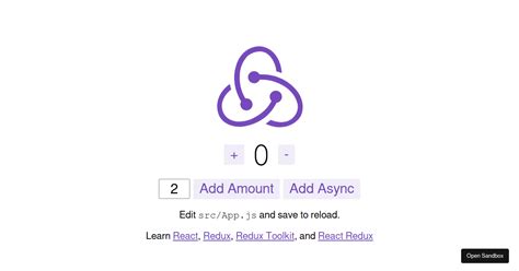 cấu trúc của redux toolkit codesandbox