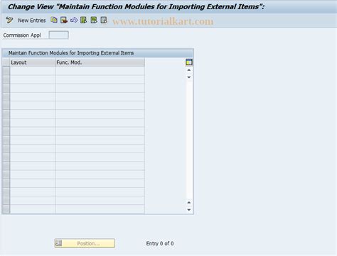 Cacs Csbotpob Sap Tcode Csb Cust Fm For Importing External Item