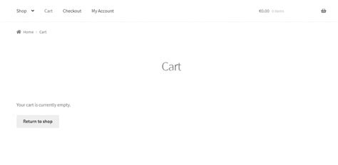 Woocommerce Show Checkout Even If Cart Is Empty