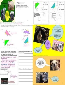 8 G B 6 Pythagorean Theorem Bundle Special Education ESL TPT