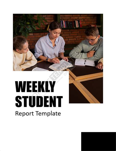 18 Free Student Report Templates In Ms Word