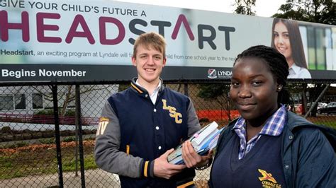 Lyndale Secondary College Wants A Headstart Herald Sun
