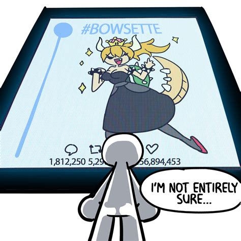 Four Eyes Guy Comix — Comic On Bowsette I Just Thought It Was Funny