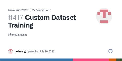Custom Dataset Training · Issue 417 · Hukaixuan19970627yolov5obb