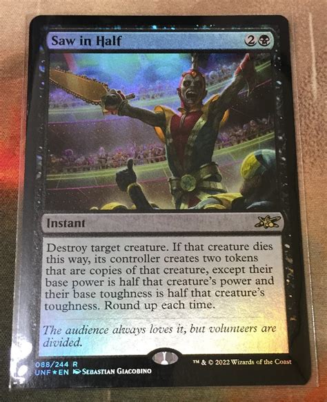 Yahooオークション Mtg Saw In Half Foil