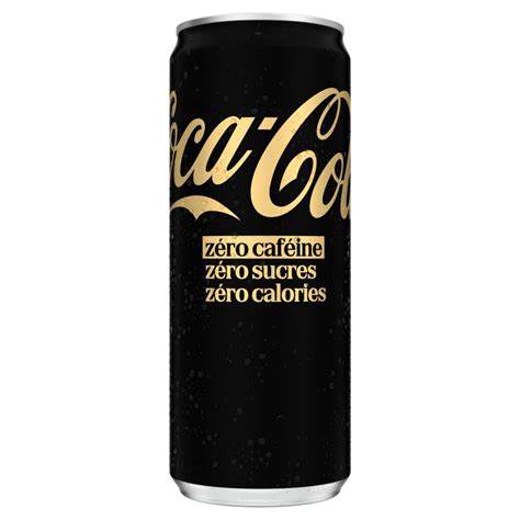 Boisson Coca Cola Zzz Zéro Caféine Zéro Sucres Zéro Calories Canette