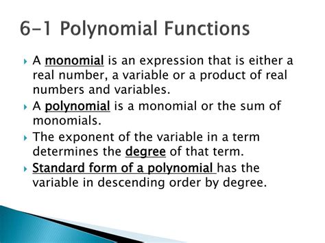 PPT Chapter Polynomial Functions PowerPoint Presentation Free Download ID