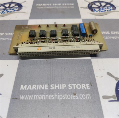 Norcontrol Automation Nn 825 He 220288c Power Monitoring Pcb Marine