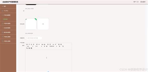 java计算机毕业设计企业知识产权管理系统（开题 程序 论文） 知识产权管理系统毕设 csdn博客