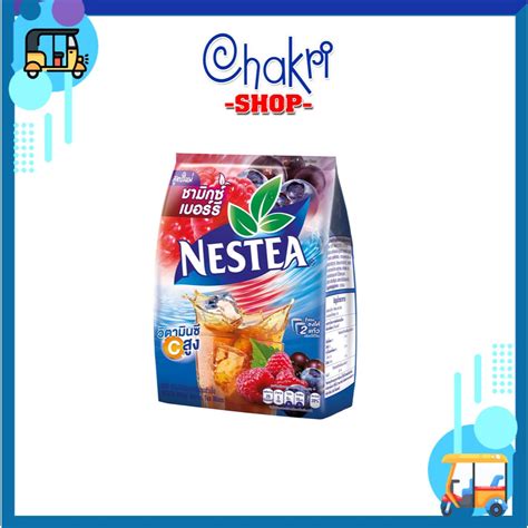 Nestea Thai Strawberry And Blueberry Tea Pack Of 18 Packs Shopee Philippines
