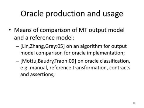 Ppt Model Transformation Verification Some Theory And Some Practice Powerpoint Presentation