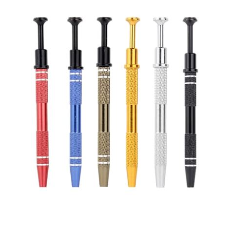 Treedix 6pcs 4 Jaw Ic Pick Up Tool Precision Ic Chip Component Picker