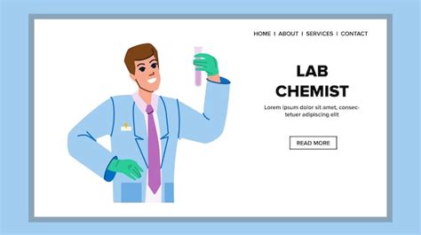 Premium Vector Lab Chemist Vector