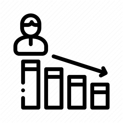 Stats Arrow Decrease Graph Business Diagram Report Icon Download On Iconfinder