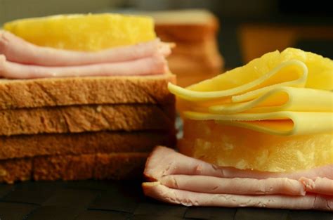 무료 이미지 요리 생기게 하다 아침 식사 빵 굽기 간식 디저트 먹다 예비 파인애플 착빙 햄 디스크 흰