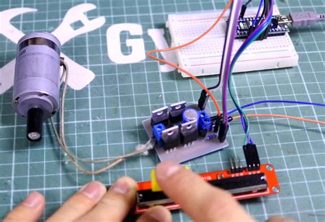 Драйвер коллекторного двигателя для Arduino - AlexGyver Technologies