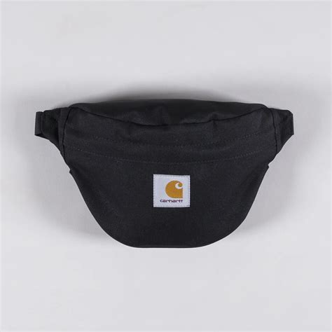 Carhartt Wip Mens Recycled Jake Hip Bag Black Waist Pack