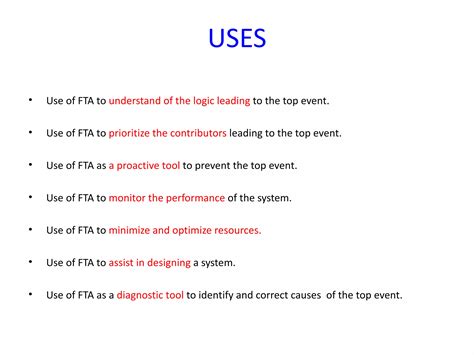 FAULT EVENT TREE ANALYSIS PPT FAULT EVENT TREE ANALYSIS PPT