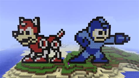 Mega Man And Rush Minecraft Map
