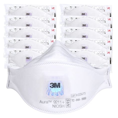 3m Aura N95 Respirators Pack Of 10 Individually Kosovo Ubuy