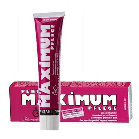 Крем за ерекция и възбуждане Penis Maximum Pflege 45 мл секс аромат