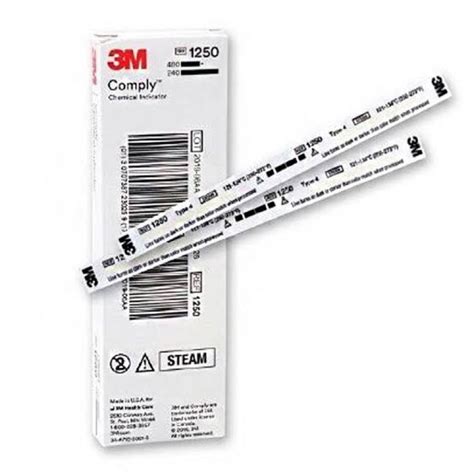 แท้ 💯 Sale Exp 1225 3m 1250 Comply Steam Chemical Indicator Strips