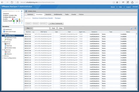 vmware horizon view 7 instant clone desktop pool [part 8] virtually