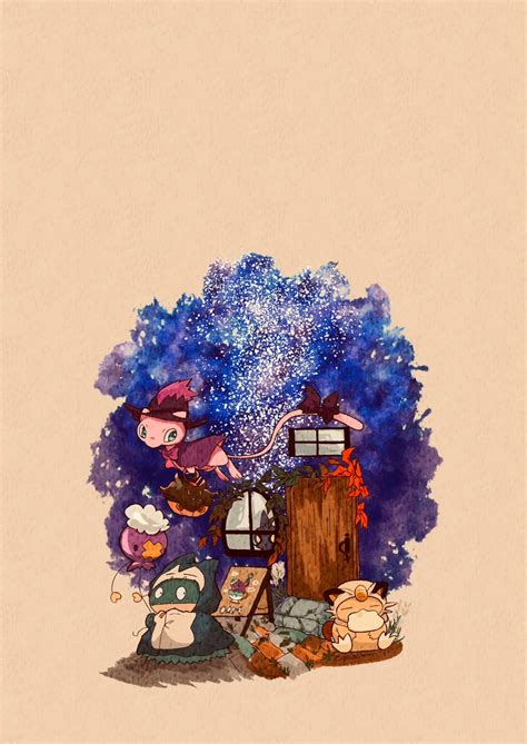 Meowth Mew Snorlax Drifloon Psyduck And 10 More Pokemon Drawn By