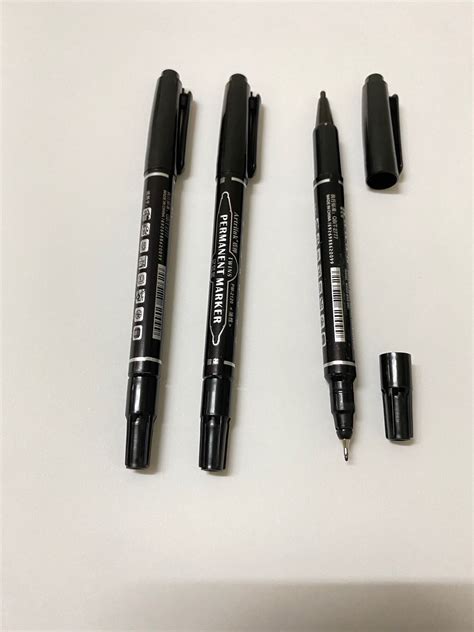 Maker Pen Twins 2 Sizes Permanent Maker Easy Writing Lazada