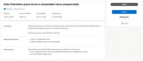 Idea Put Resolved Issues Back To The Releases Page