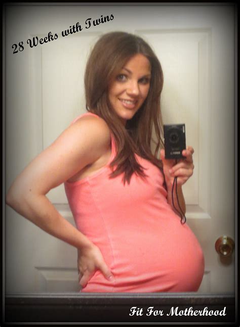 28 Weeks Pregnant With Twins Fit For Motherhood