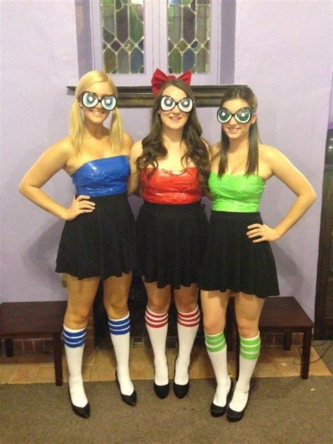 Blossom Bubbles And Buttercup From The Powerpuff Girls 43 Halloween