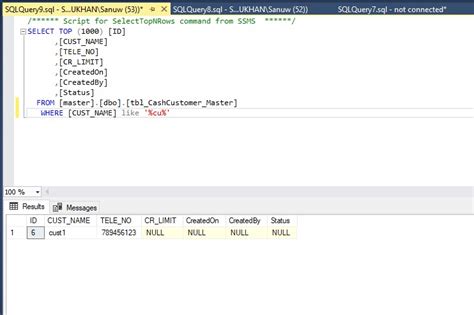 Jquery Sql Server Query Not Executing As Expected Php Stack Overflow