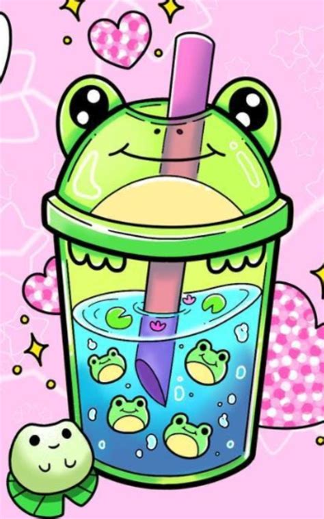 Cat Boba Tea Bubble Tea Anime Kawaii Sticker Artofit