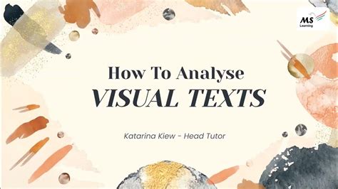 Hsc English Analysing Visual Texts Visual Techniques Part 1 Youtube