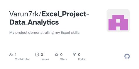 Github Varun7rkexcelproject Dataanalytics My Project Demonstrating My Excel Skills