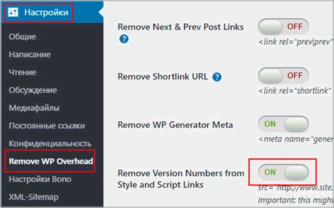 Версия скриптов js и css стилей в wordpress как отключить ver
