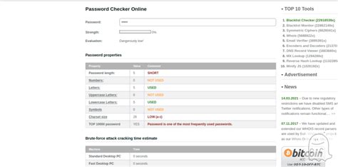 【無料】パスワードの強度を調べる【password Checker Online】とは？