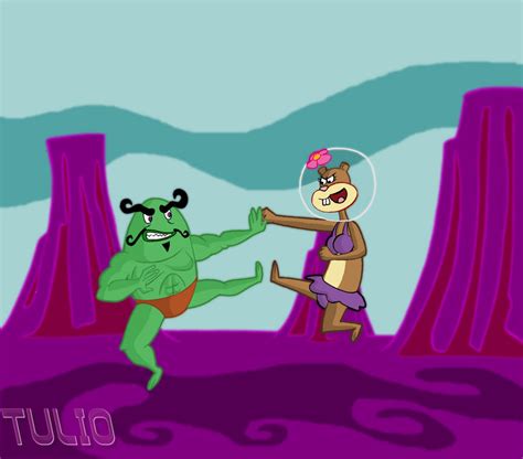 Sandy Vs Udon By Tulio19mx On Deviantart