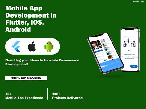 Custom Ios And Android Mobile App Development Using Flutter And Dart