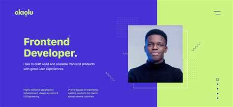 Web Developer Portfolio Examples From Top Developers
