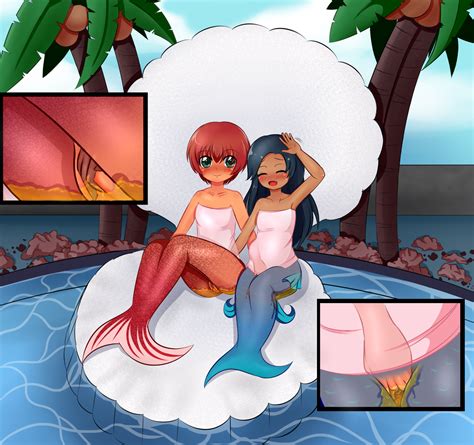 rule 34 2girls 2kaze blush breasts female full of urine have to pee