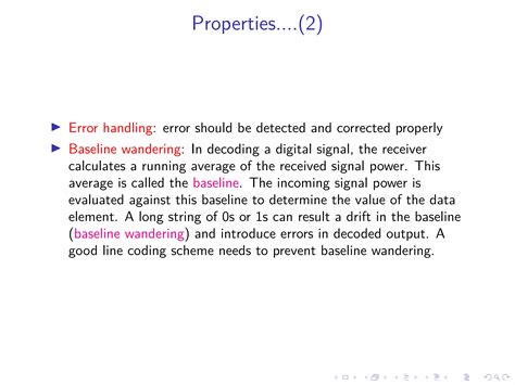 Introduction To Line Coding Schemes Pdf Computer Networking Computing