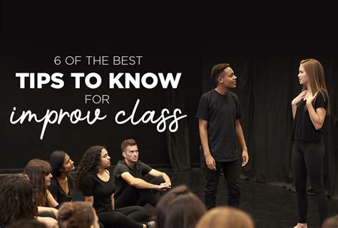Six Of The Best Tips To Know For Improv Class Performerstuff More