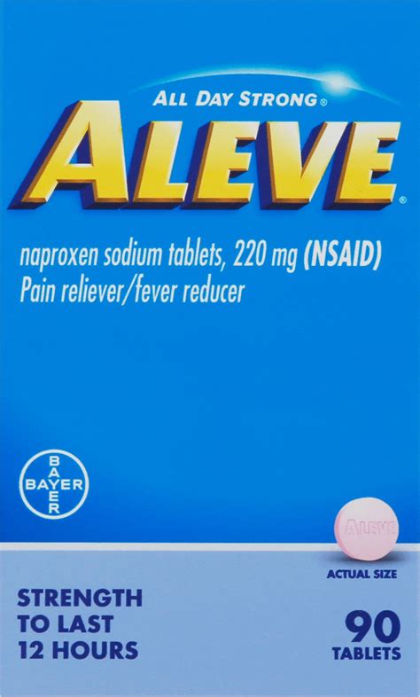 Aleve Tablets 90 Ct 1 Pack Go Direct Foods Distro