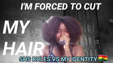 Cutting Ties My Shs Hair Cut Story 🇬🇭 Youtube