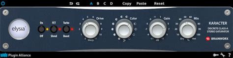 Buy Elysia Karacter Saturation Plugin Boutique