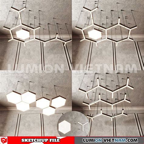 230705 Ceiling Light Sketchup 3d Models