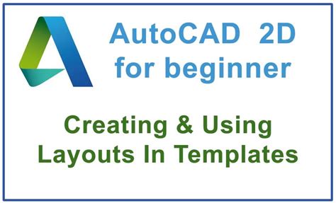 Creating Using Layouts In Templates Tutorial Tutorial AutoCAD